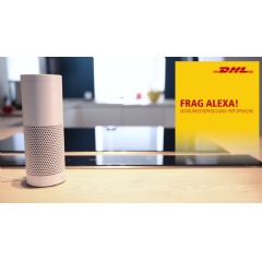 Effective immediately, Amazon’s smart speaker “Alexa” can update DHL ...