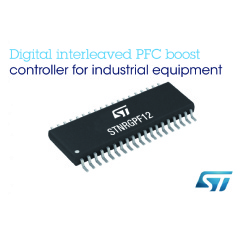 Flexible Digital Power-Factor Controller from STMicroelectronics Leverages Analog Performance ...