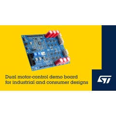 New demonstration board from STMicroelectronics kickstarts dual-motor ...