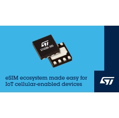 Industry-first embedded SIM from STMicroelectronics supports new ...