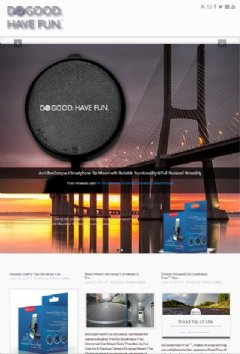 Do Good Have Fun™ Revs Up Brand Site Product Blog | WebWire