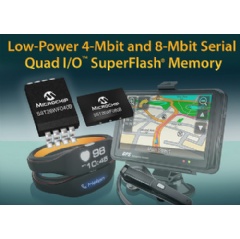 Microchip Expands Family of Serial Quad I/O™ SuperFlash® Memory Devices ...