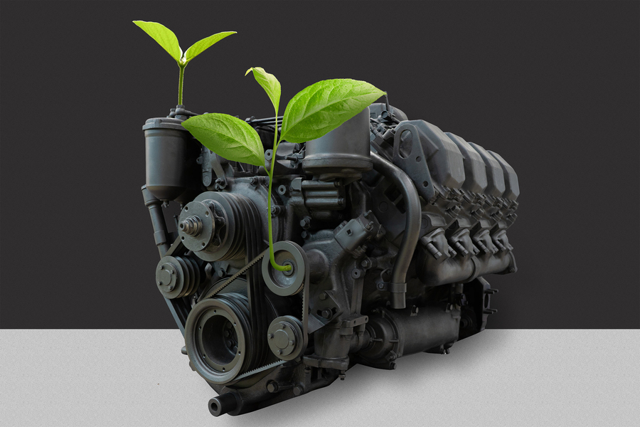 Turning automotive engines into modular chemical plants to make green ...