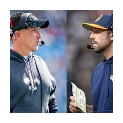 Bears hiring Dennis Allen as defensive coordinator, Declan Doyle as ...